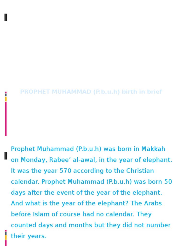 Prophet Muhammad (P | PDF