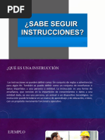 Importancia de Seguir Instrucciones | PDF