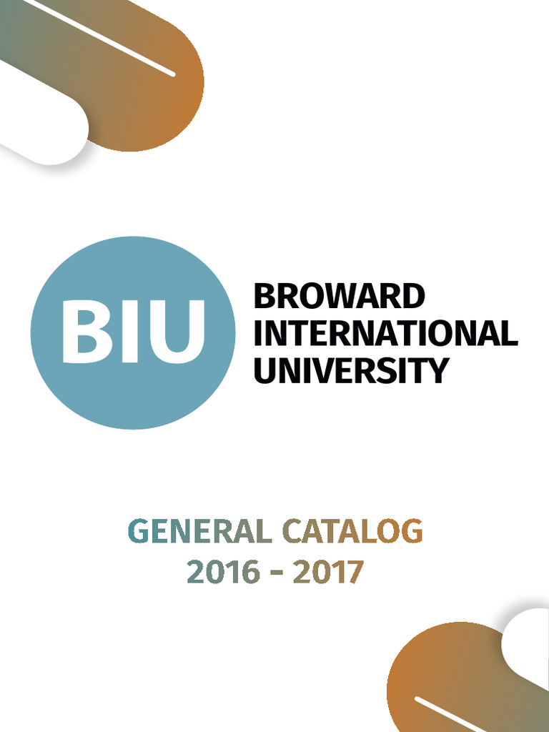 Catalog BIU 1 | PDF | University And College Admission | Educational ...