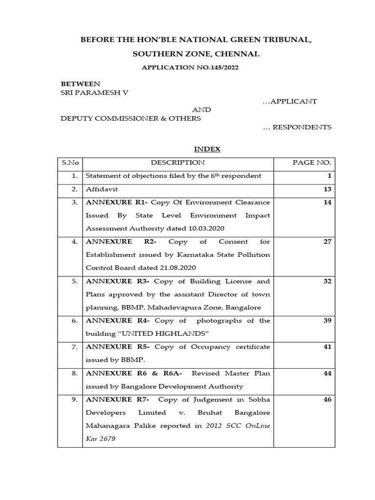 Bbmp Plan Approval Oc | PDF | Waste | Effluent