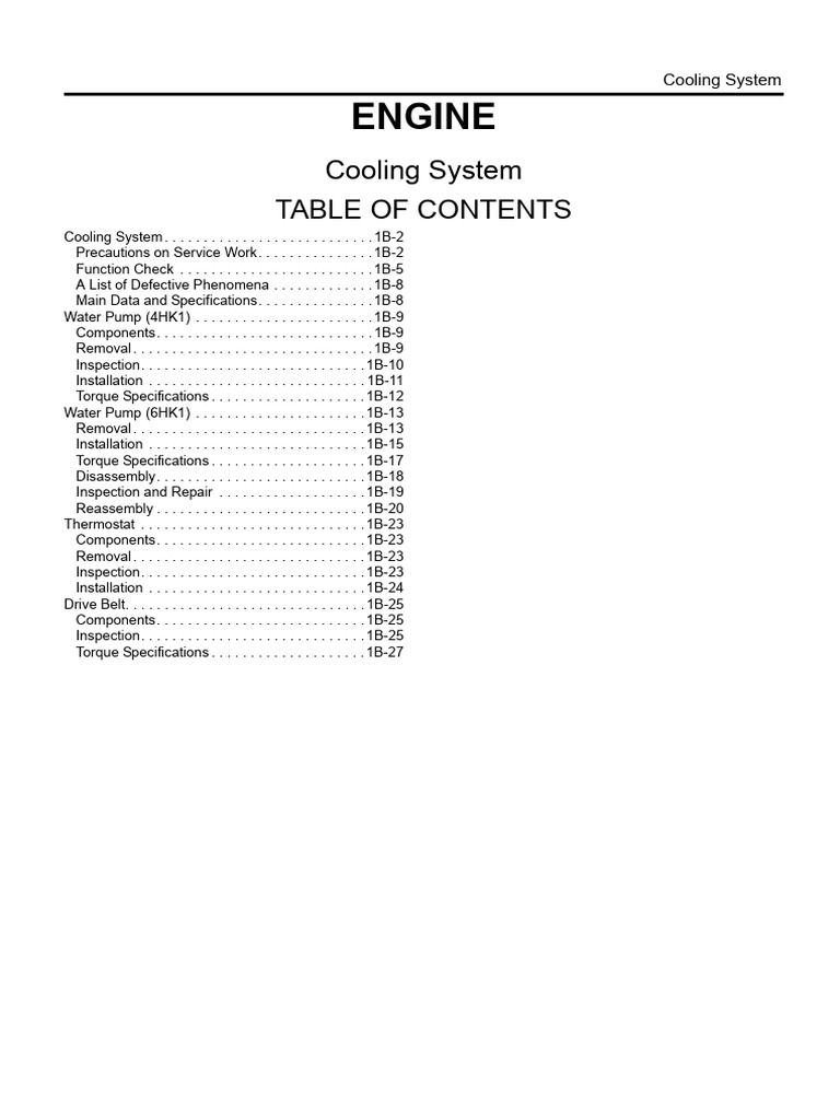 Cooling System | PDF | Belt (Mechanical) | Thermostat