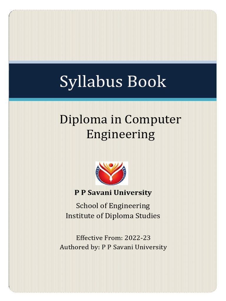 Diploma Computer Engineering Syllabus | PDF | Force | Momentum