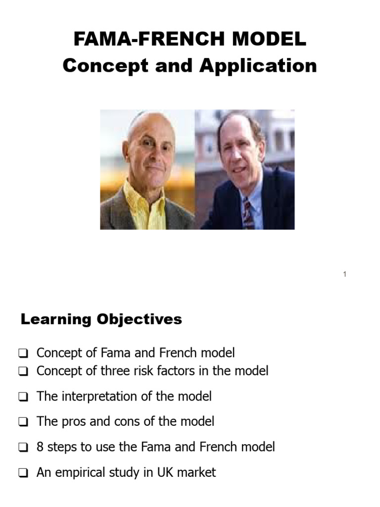 Fama-French Model: RFT to RMT Guide | PDF | Economies | Applied Mathematics