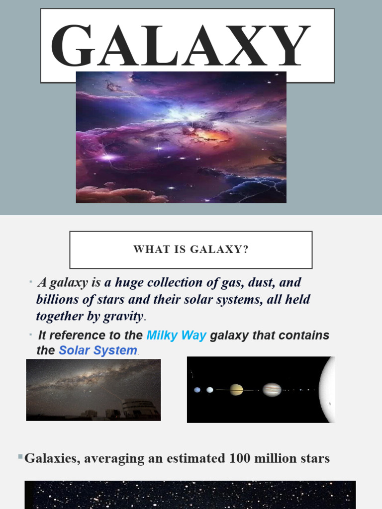 Galaxy | PDF | Science & Mathematics