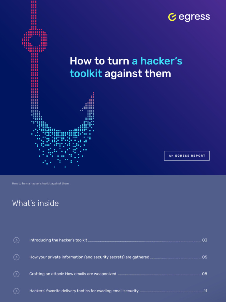 Egress How to Turn Hackers Toolkit Against Them Report | PDF | Security ...