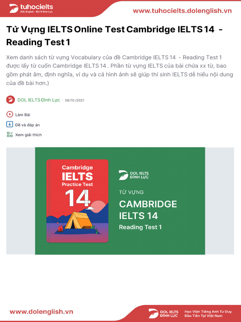 CAM14_-_Reading_Test_1 | PDF