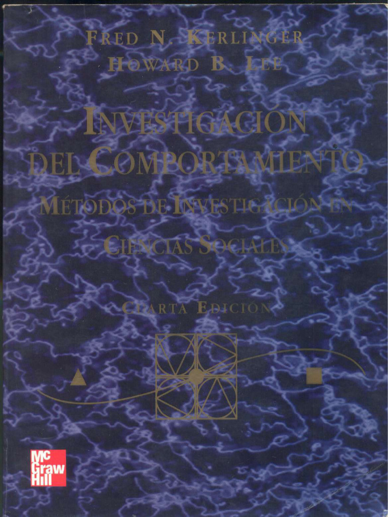 Kerlinger y Lee Cap 1 | PDF