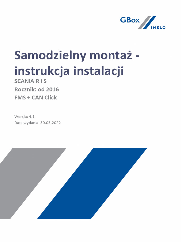 SCANIA R I S Od 2016 Z FMS CAN Click | PDF