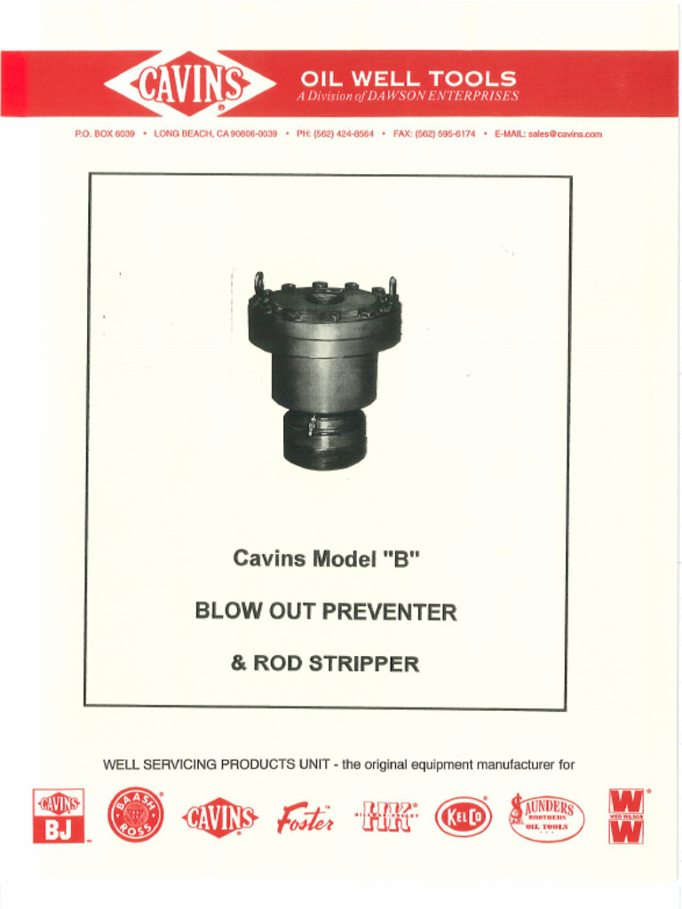 BOP - Model 'B' | PDF