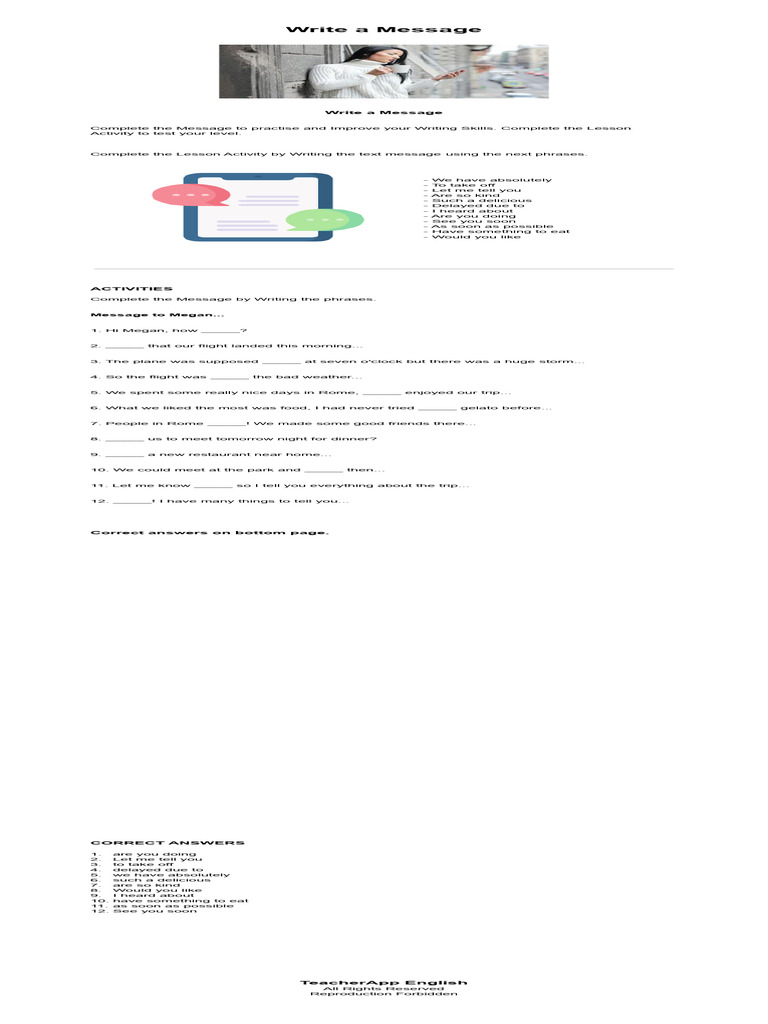 Writing Intermediate1 | PDF