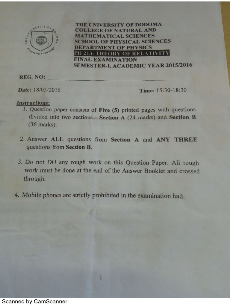 UE Past Papers Collection | PDF