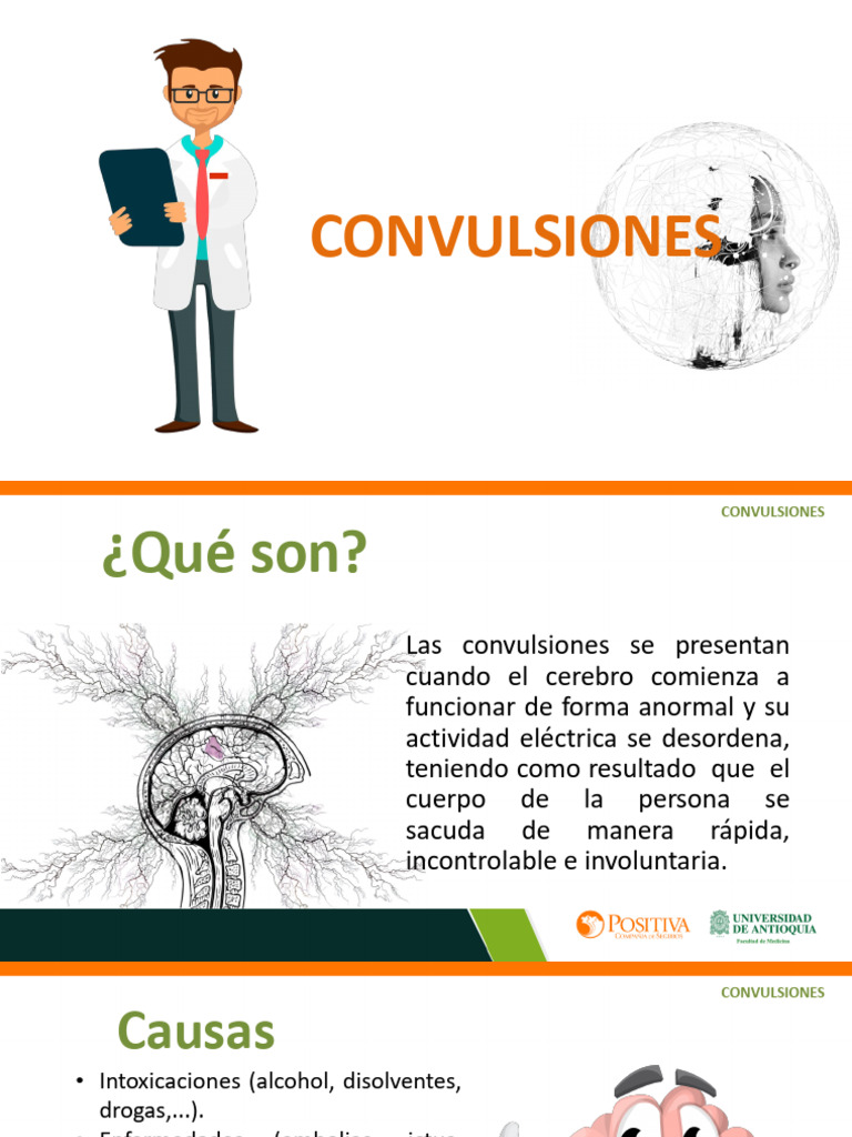 Guía sobre Convulsiones: Causas y Primeros Auxilios | PDF | Lesión ...