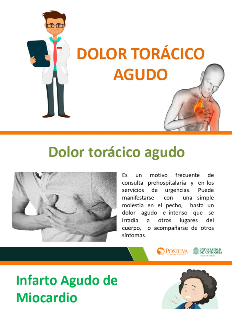 Dolor Toracico Agudo | PDF | Infarto de miocardio | Medicina CLINICA
