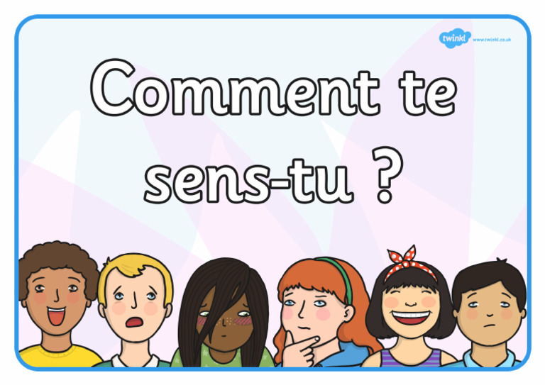 FR-T-M-2616-How-Are-You-Feeling-A4-Sign-French | PDF