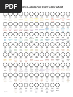 120 Swatch Chart Crayola CP | PDF | Blue | Visual Perception