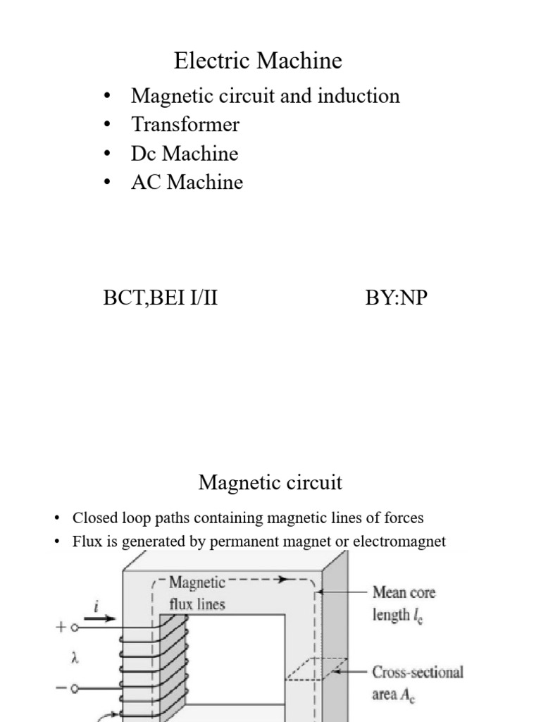 BCT, BEI Magnetic Circuit | PDF