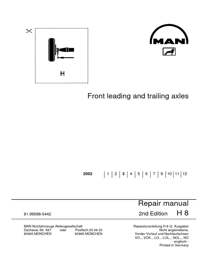 Front Leading and Trailing Axles | PDF | Axle | Steering