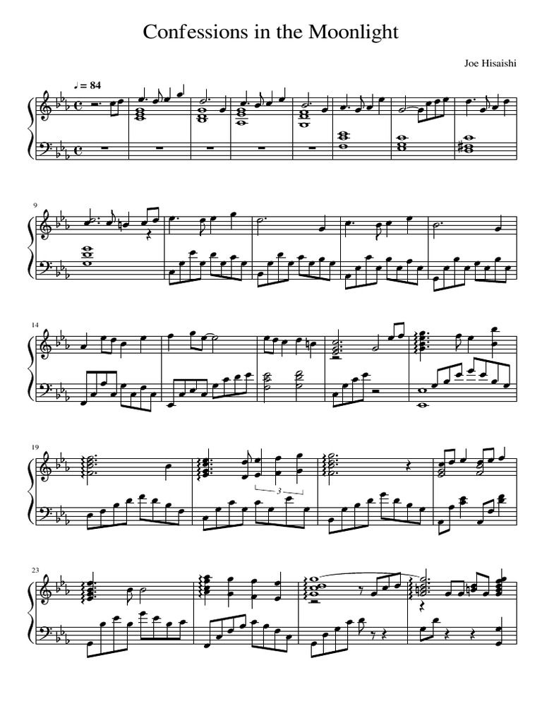 Confessions in The Moonlight | PDF