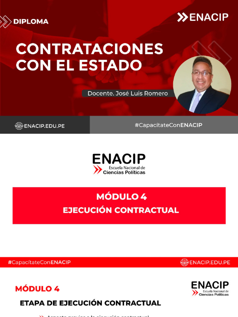 Etapa de Ejecución Contractual | PDF