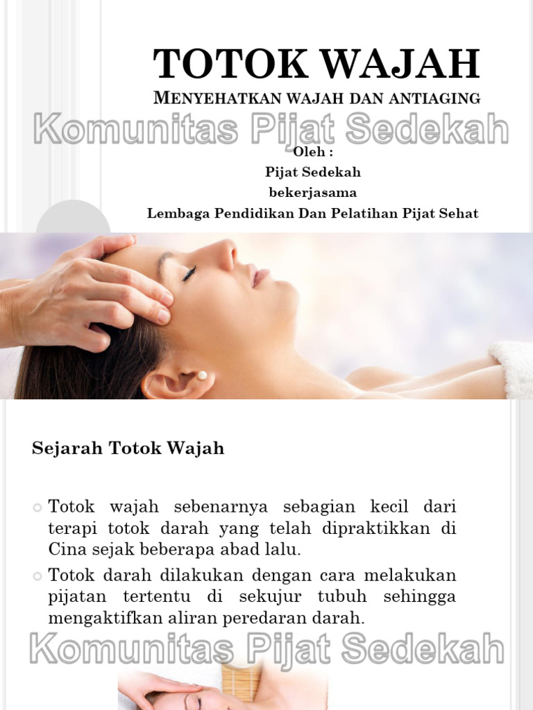 Totok Wajah | PDF
