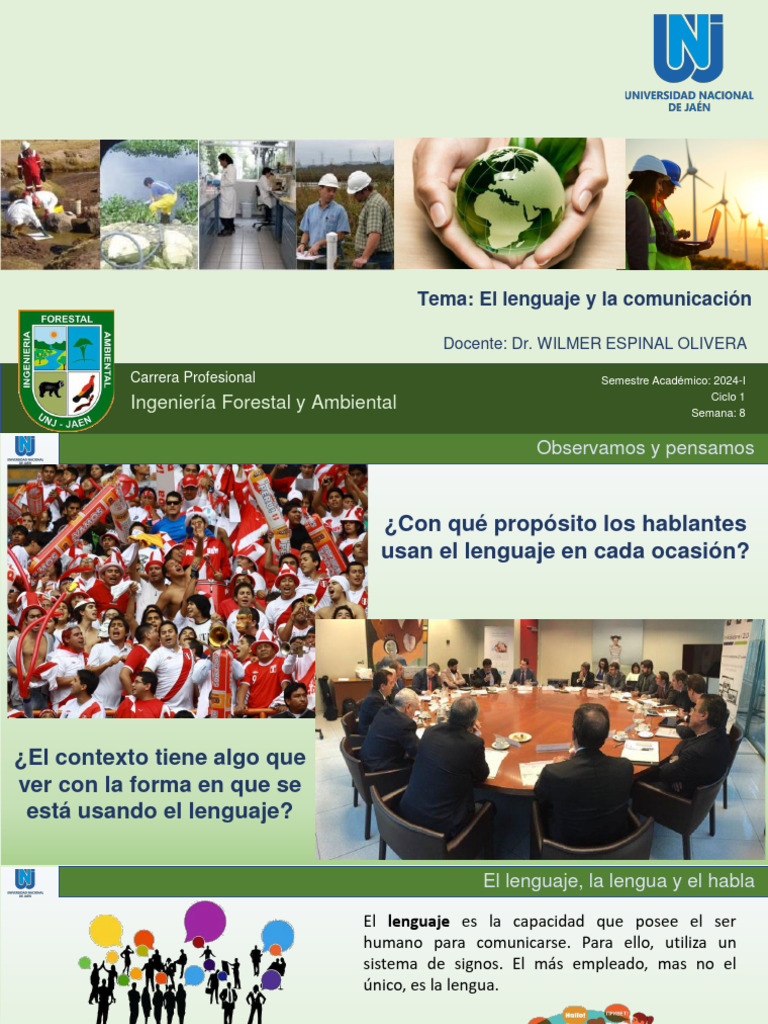 Lenguaje y Comunicación en Contexto | PDF | Lingüística | Comunicación ...