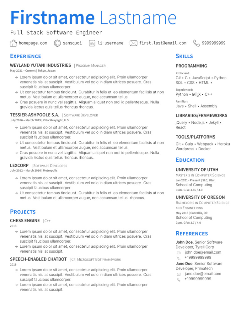 Plush CV | PDF | Computing | Software Engineering