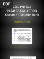 PLTW Engineering Formula Sheets | PDF | Area | Orbit