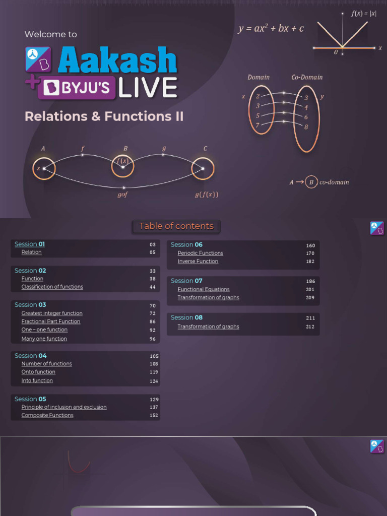 Relations And Functions Download Free Pdf Function Mathematics Set Mathematics