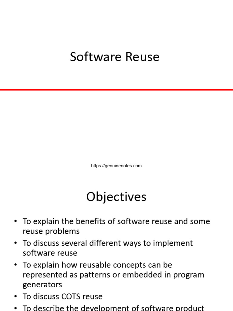 Software Reuse Pdf Model View Controller Software Framework