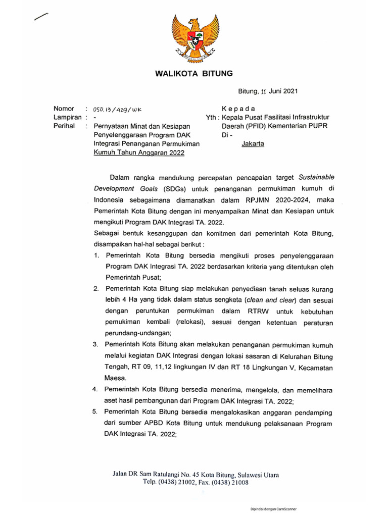 Kota Bitung (Sulut) | PDF