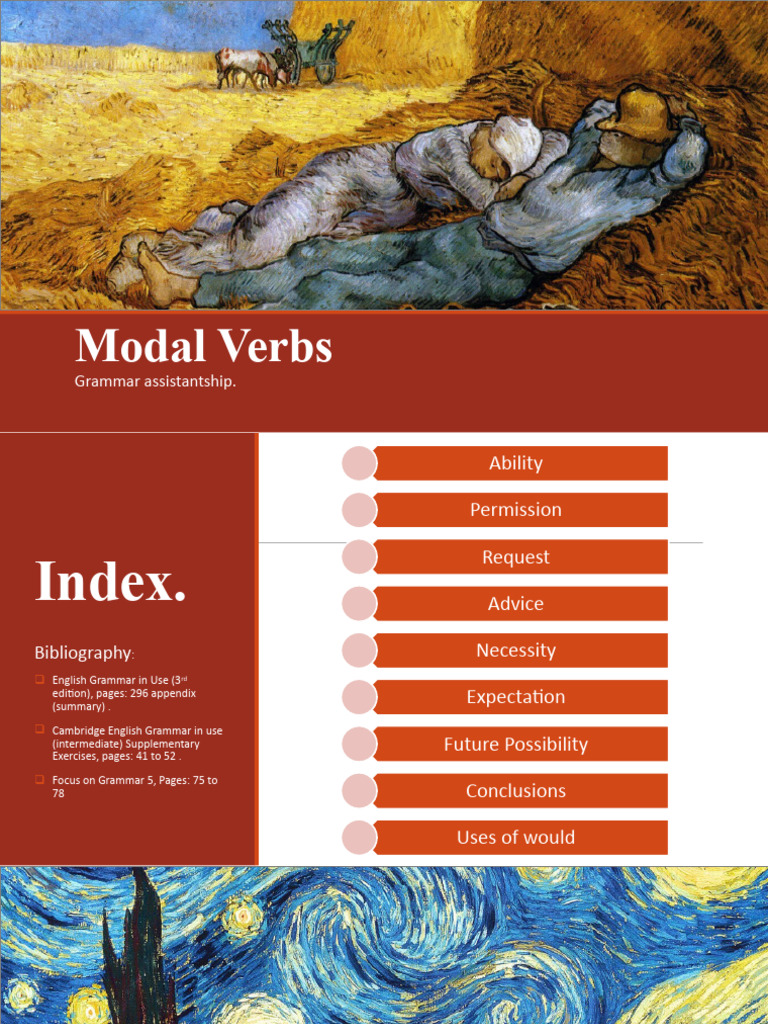Modal Verbs Grammar Guides - 116212 | PDF | Linguistics | Morphology