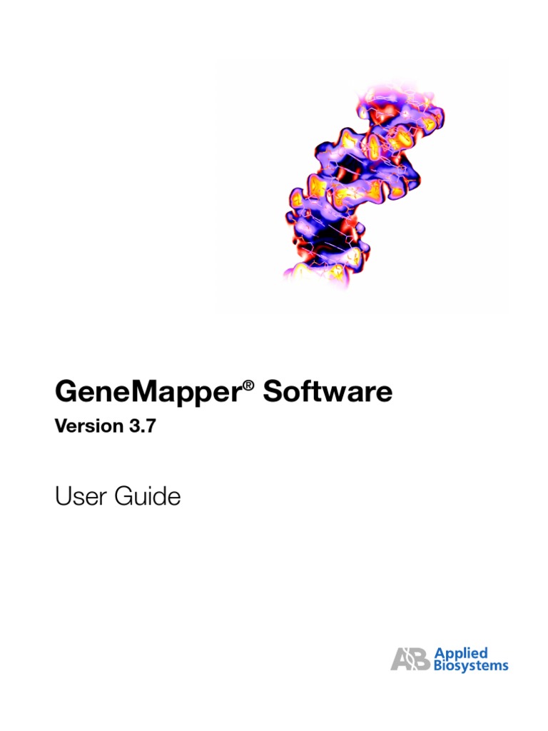 Gene Mapper Software v3.7 User Guide | PDF | Zygosity | Login