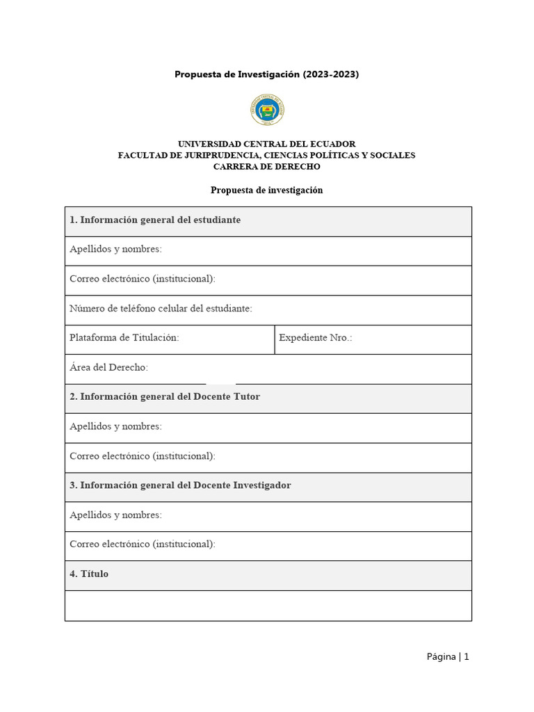 1.3.4 Formatos Semestre 2023-2023 Aprobados Por Consejo de Carrera | PDF | Metodología de ...