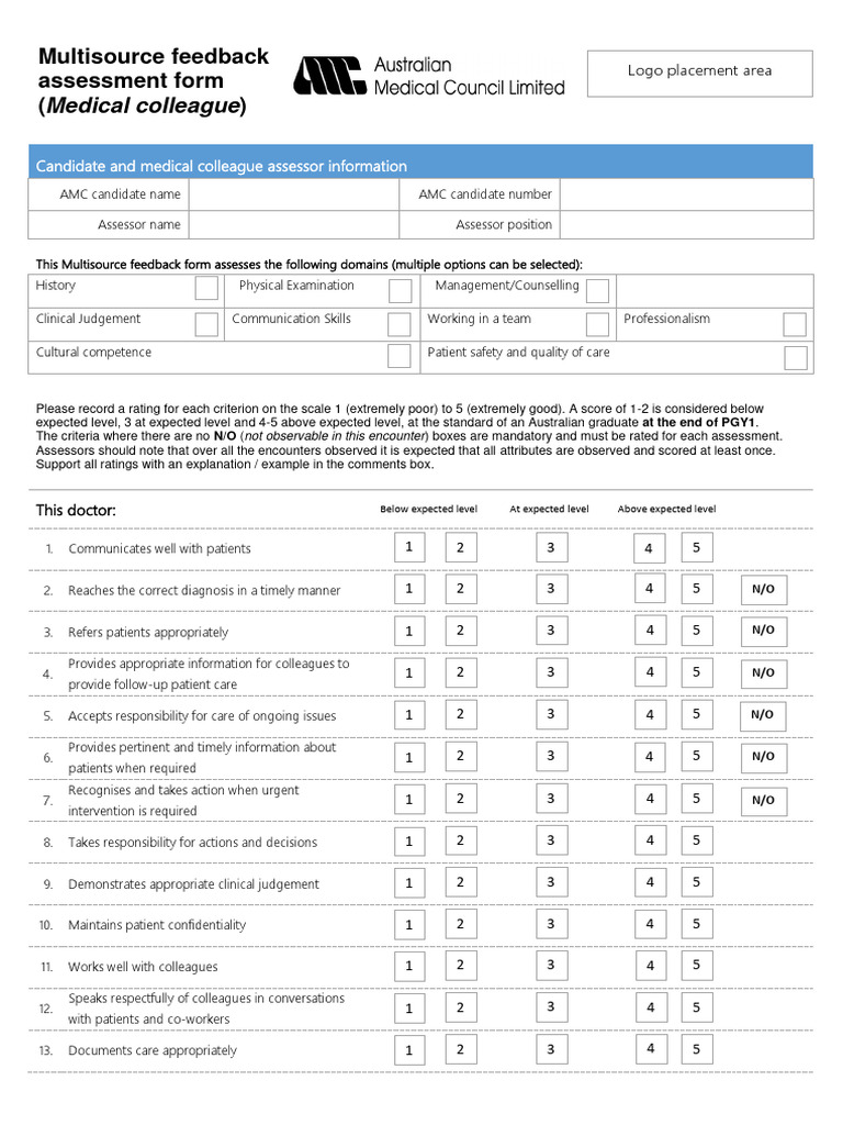 AMC MSF Medical Colleague Final Version | PDF | Patient | Medicine