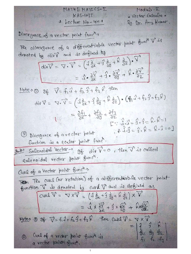Vector LECT 6,7,8 | PDF