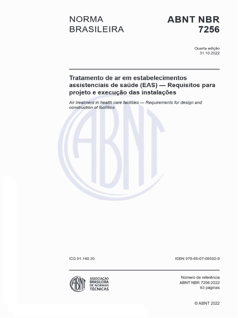 Abnt NBR 7256-2022 | PDF