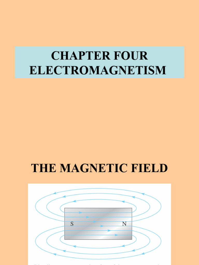 Chapter 4 Electromagnetism Semester 2 2019 | PDF | Magnetism ...