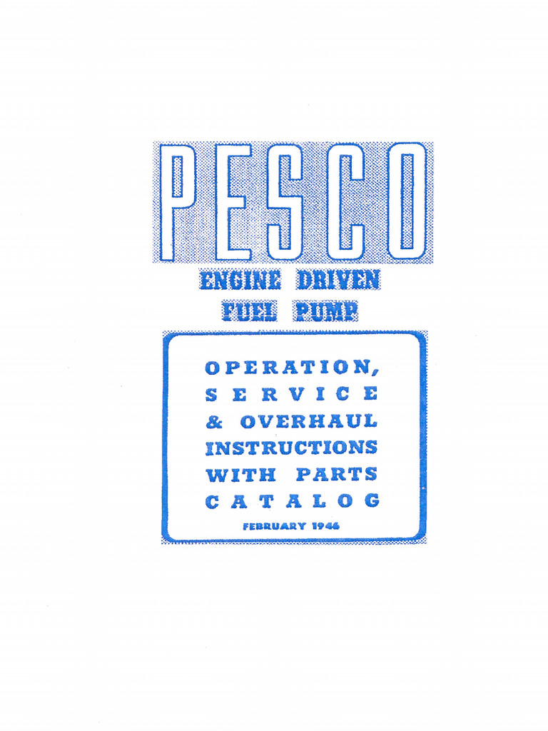 Pesco Pe2p307.r400.r6 246 | PDF