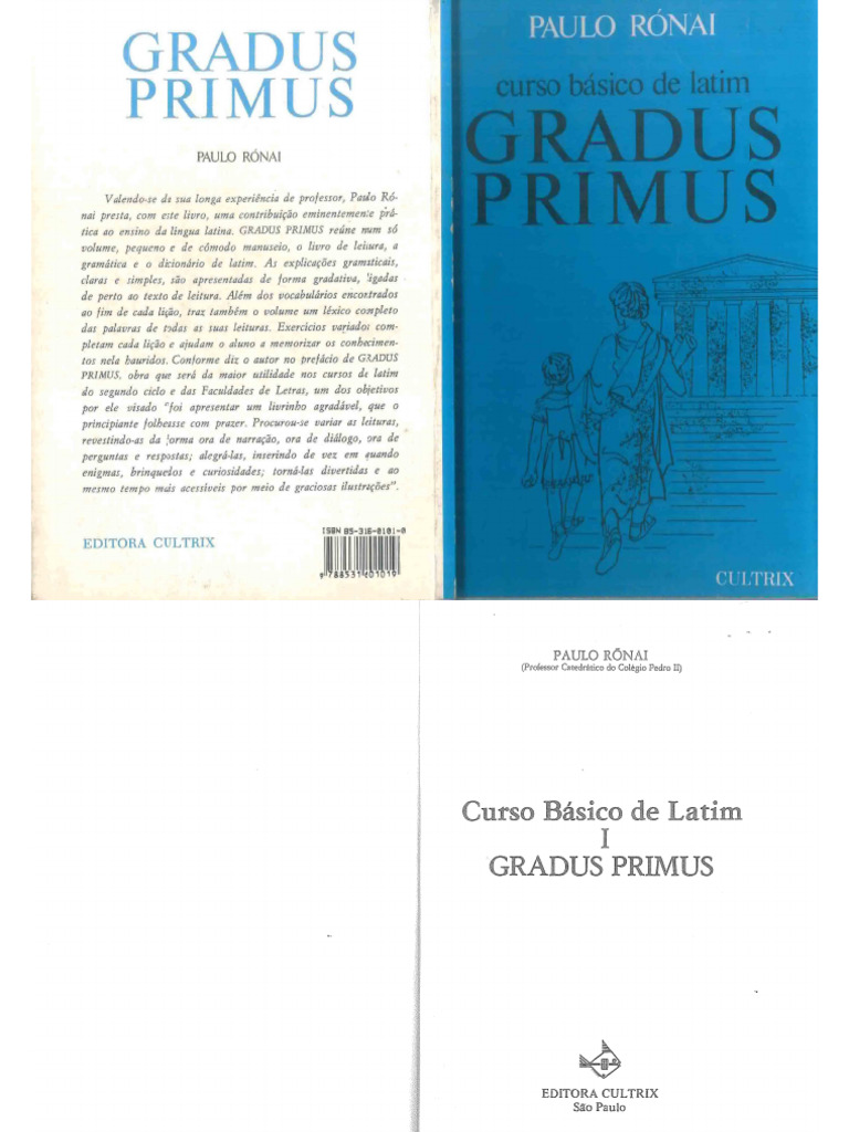 Gradus Primus Curso Basico de Latim | PDF