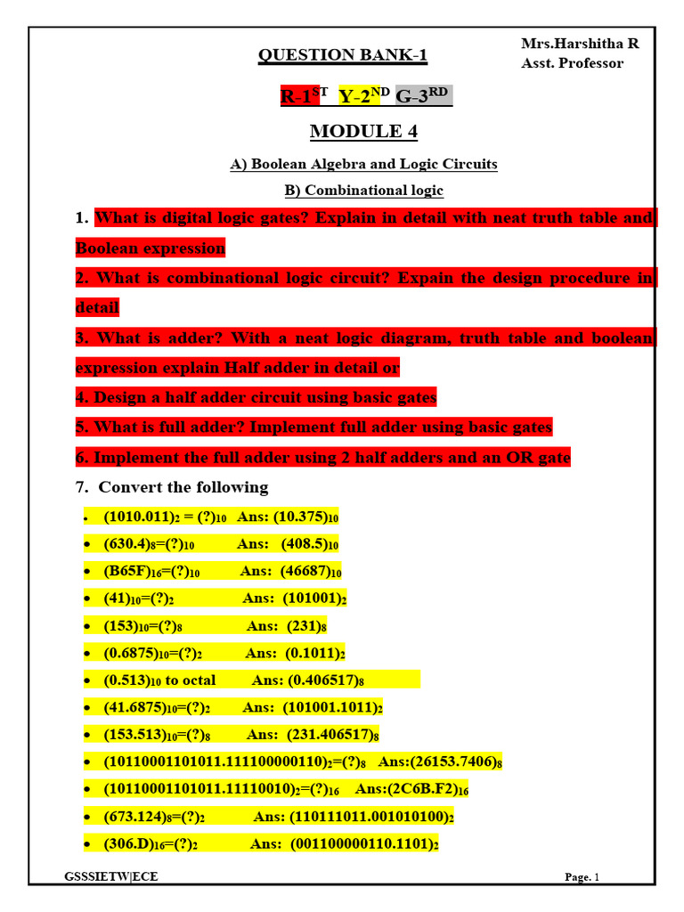 Basic Electronics QUESTION BANK | PDF | Operational Amplifier | Field ...