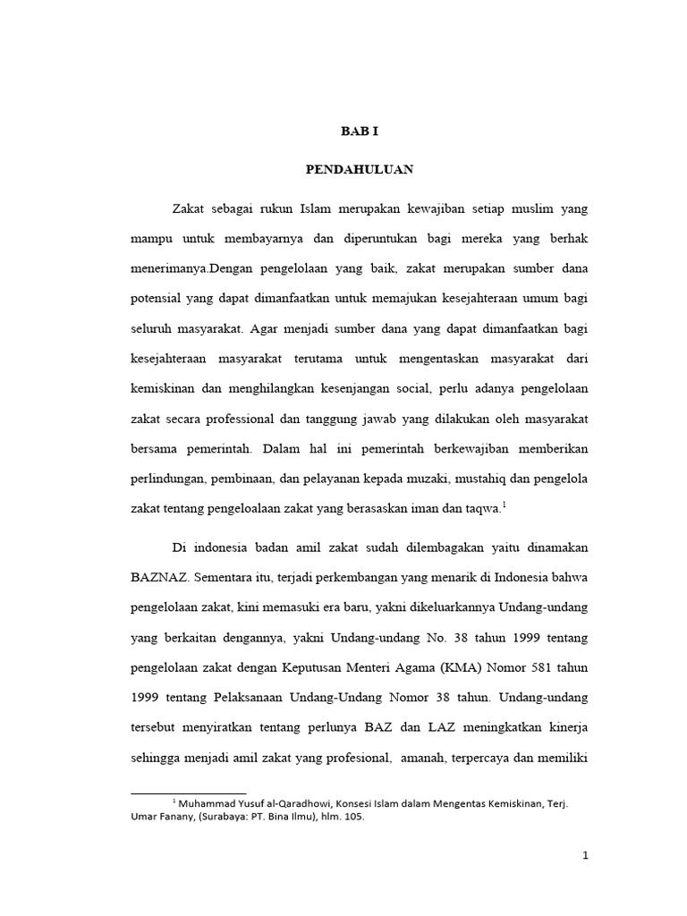 Pengelolaan Zakat (Baznas Dan Laz) | PDF | Pengelolaan Keuangan & Uang | Politik