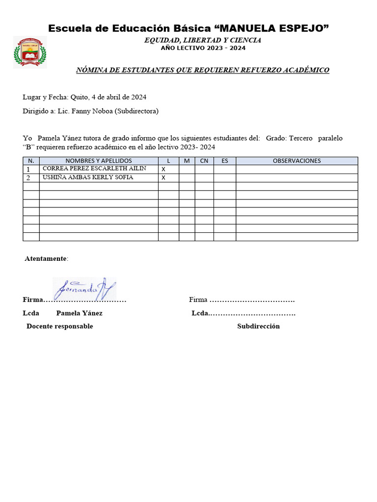 Tercer Trimestre Refuerzo Tercero B | PDF | Sílaba | Cognición