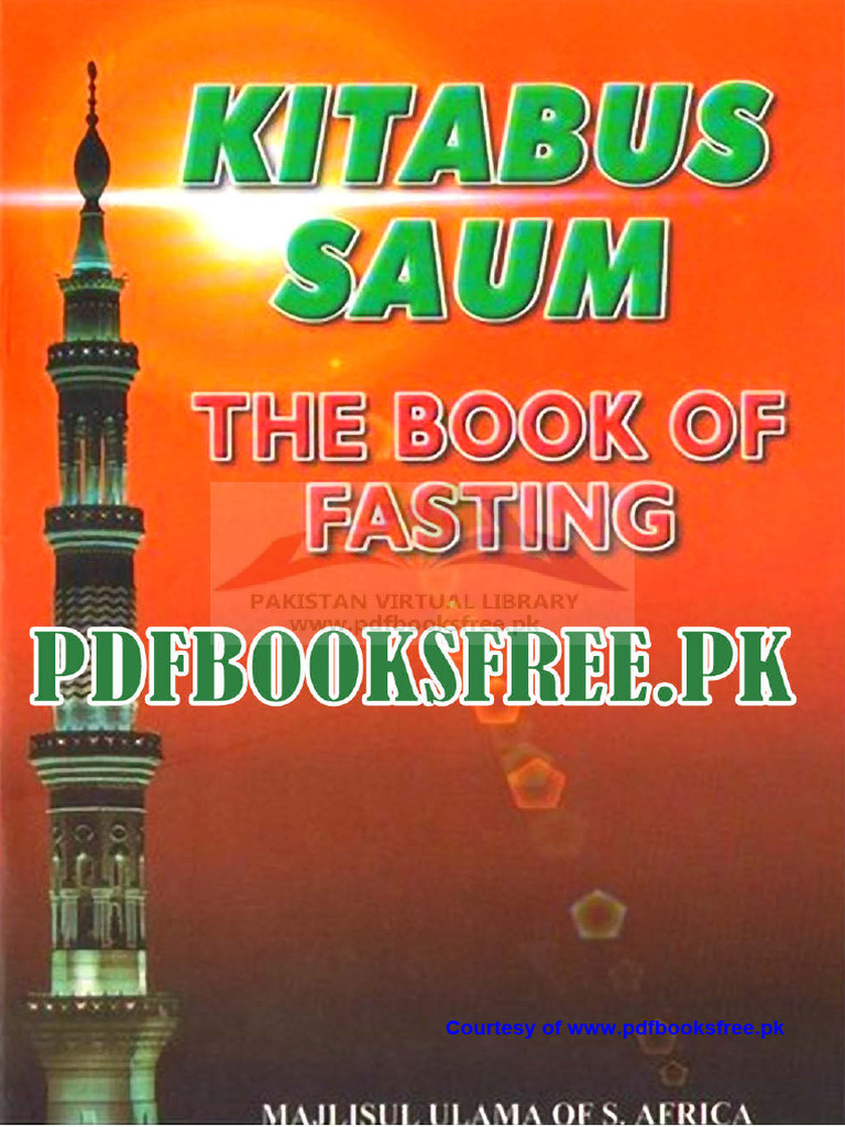 Kitabus Saum The Book of Fasting-Pdfbooksfree - PK | PDF | Ramadan