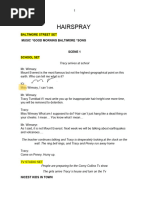 HAIRSPRAY Full Script | PDF | Art | Poetry