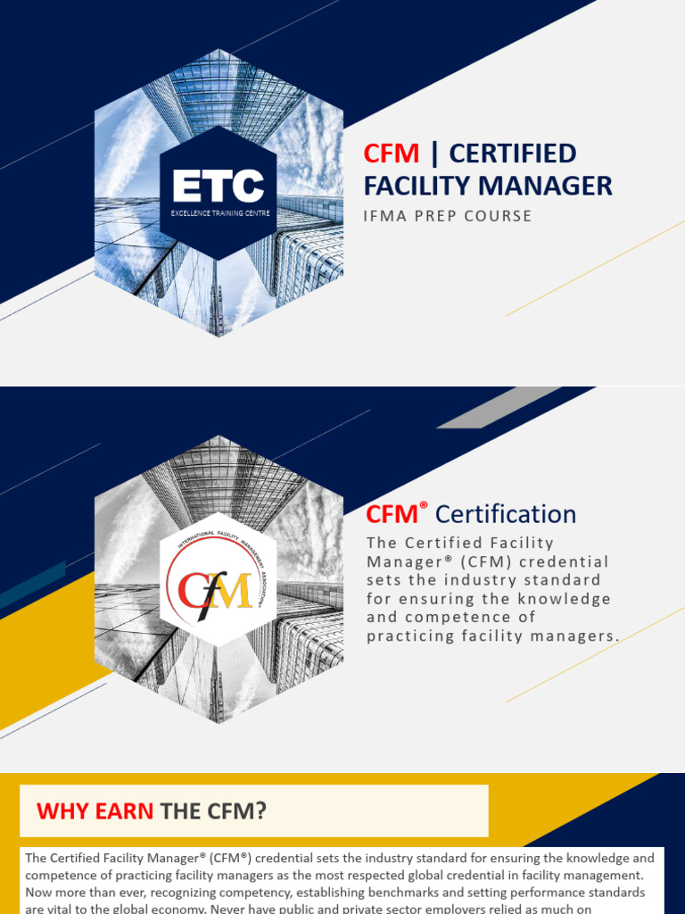 CFM | Download Free PDF | Certification | Knowledge Economy