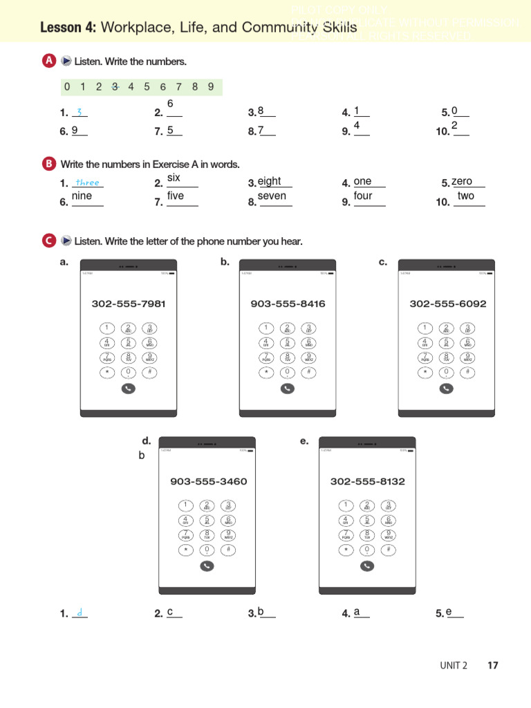 Lesson 4 Workplace Life and Community Skills | PDF