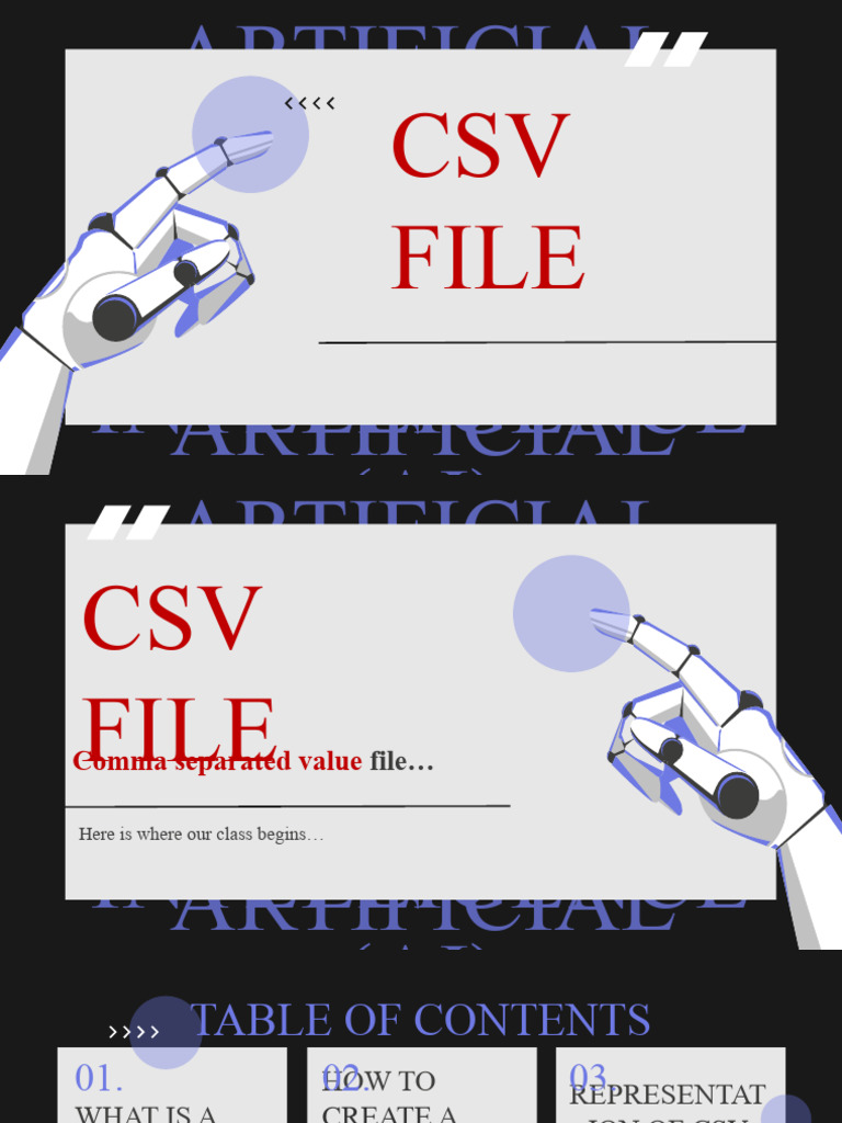 Understanding CSV Files and Creation Guide | PDF | Comma Separated ...