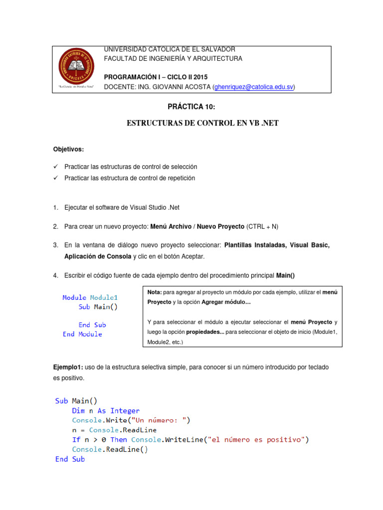 prg1 Practica10-2015 | PDF | Ciencias de la Computación | Informática