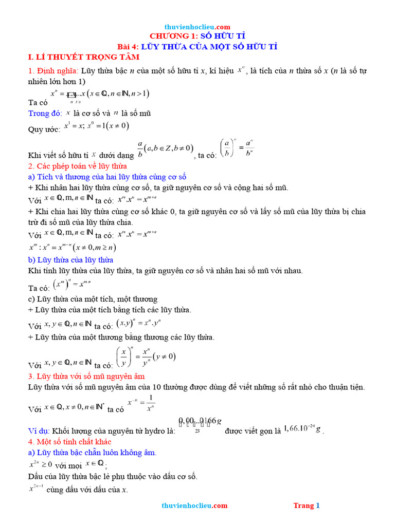 Chuyen de 4 LUY THUA CUA MOT SO HUU TI | PDF