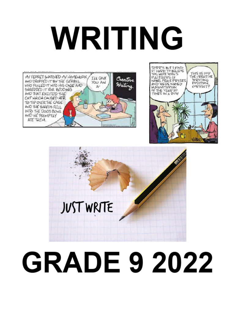 Grade 9 WRITING Resource Pack 2022 | PDF | Essays | Sports